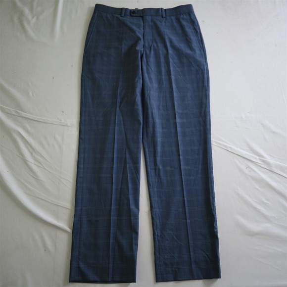 Pants | Aristo Eighteen Ari8to 33x32 Blue Raspberry Plaid Stirling Wool ...
